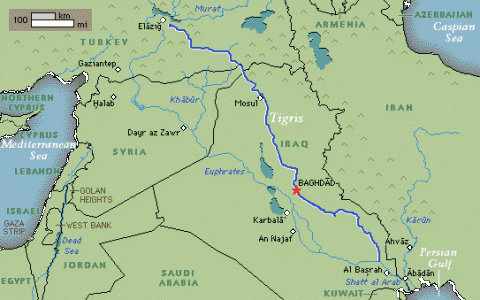 Tigris River Key Facts Tigris River Key Facts