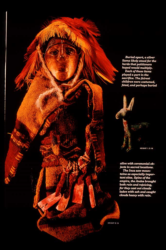 Burial Items - Inca Mummy