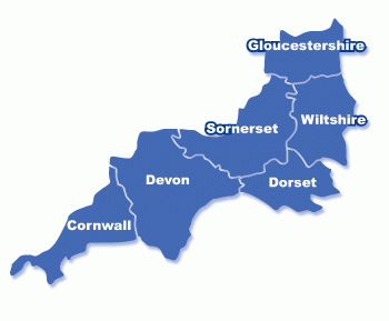 Location Of Cornwall England