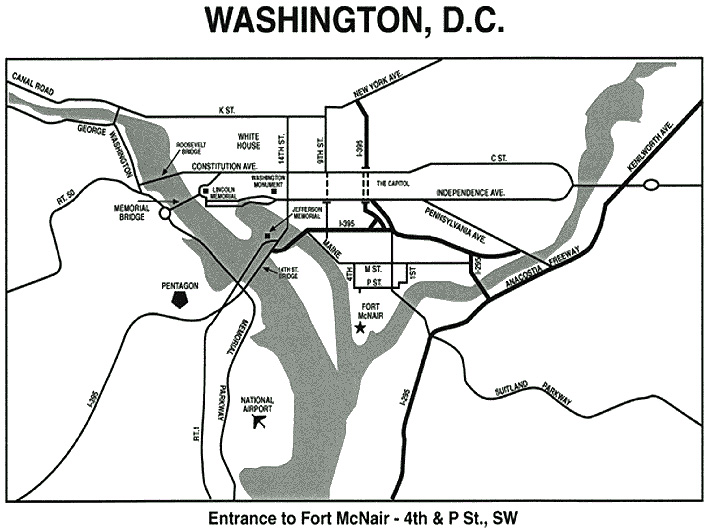 Ft. McNair - Map Locator