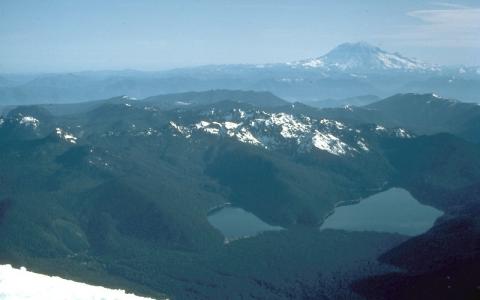 Spirit Lake Before Eruption 1980