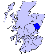 Angus Scotland Map