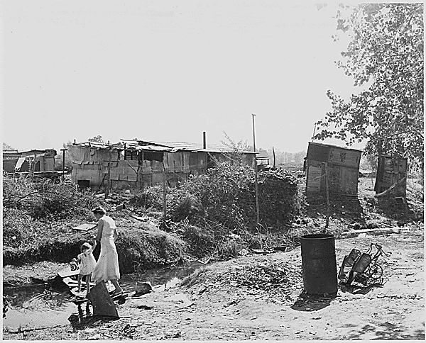 Living in a Squatter's Camp