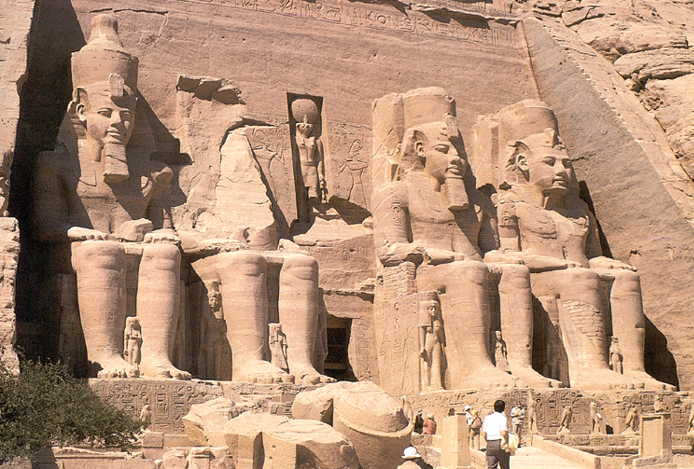 Monument to Ramses II - Abu Simbel