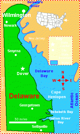 Delaware Map