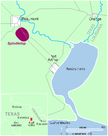 Beaumont Texas And Surrounding Counties Map