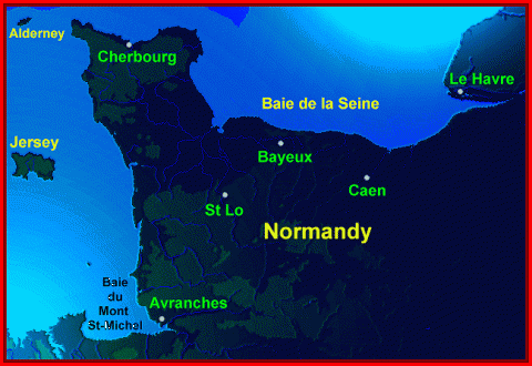 Normandy - Map