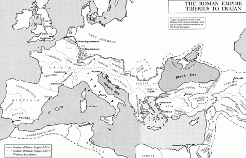 The Roman Empire - Tiberius to Trajan