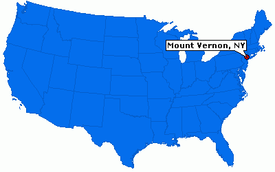 Mount Vernon, New York - Map Locator